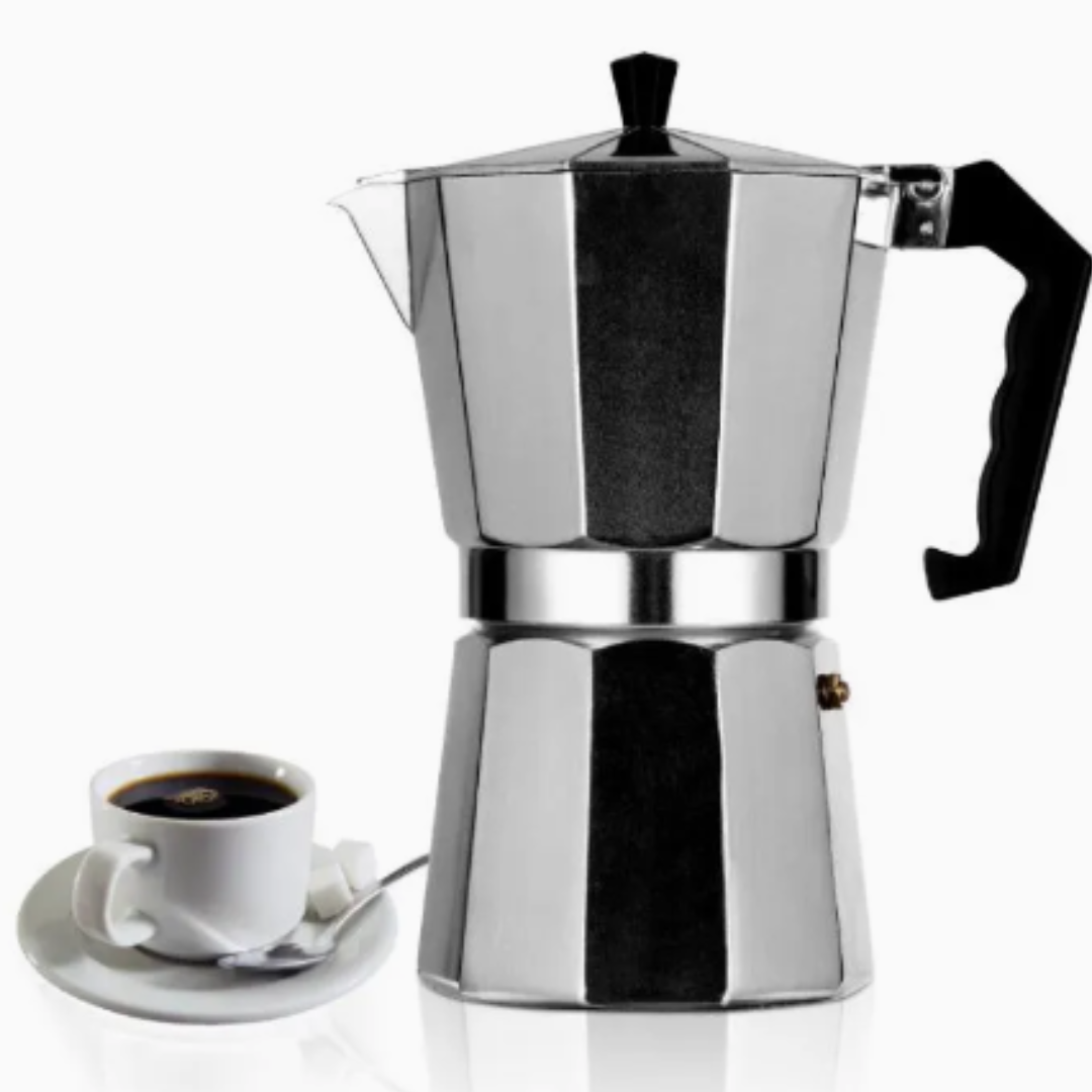 Cafetera Italiana Express Greca de 6 Tazas – OmniPack